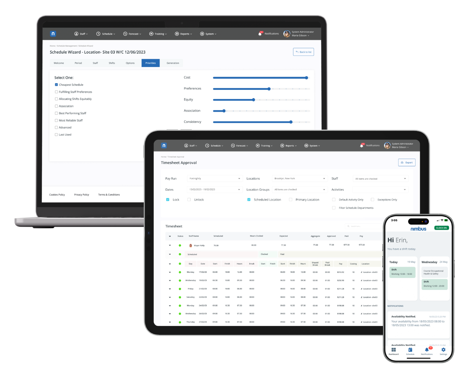 nimbus Time2Work | Workforce Management Solutions | nimbus