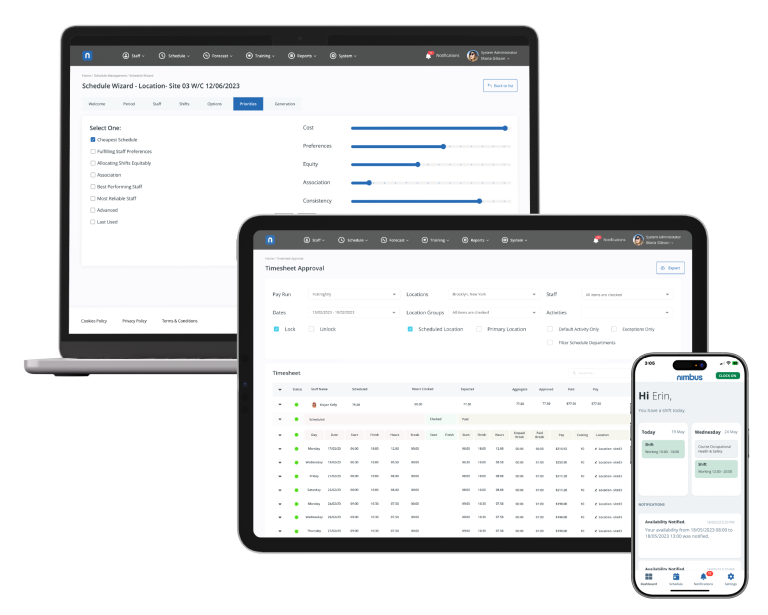 nimbus Time2Work | Workforce Management Solutions | nimbus